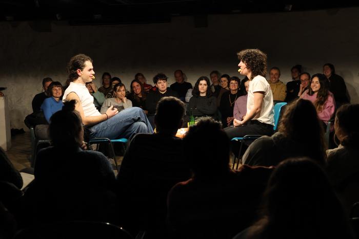 BIDEOA: Aner Peritz eta Kattalin Minerren arteko berbaldia - Elgoibar ...